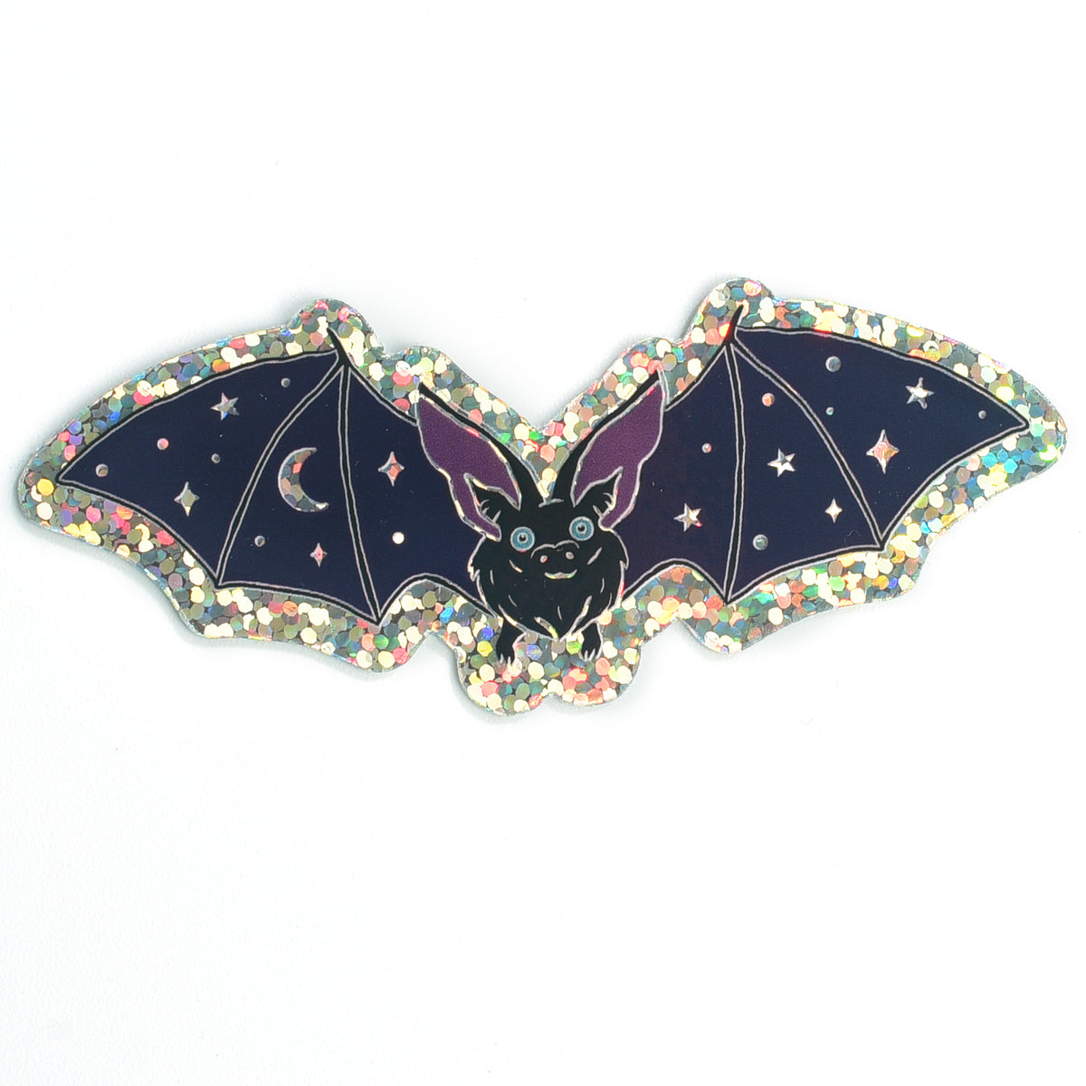 Glitter Bat STICKER – Sipsey Wilder
