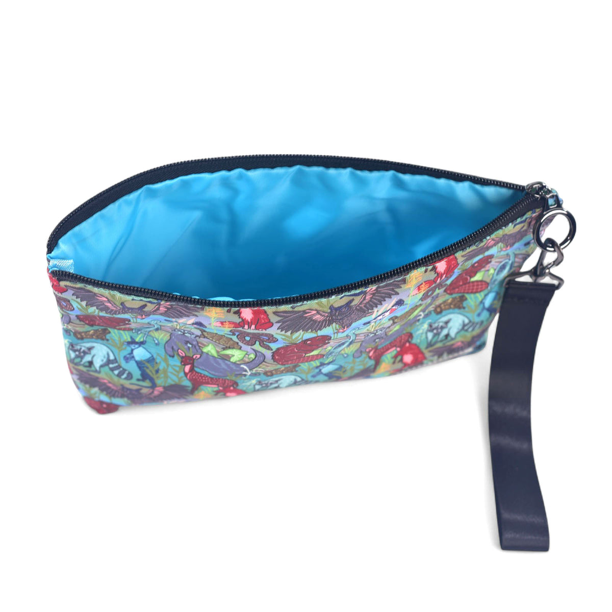 Mountain Pulse Organizer Wristlet Pouch – Sipsey Wilder