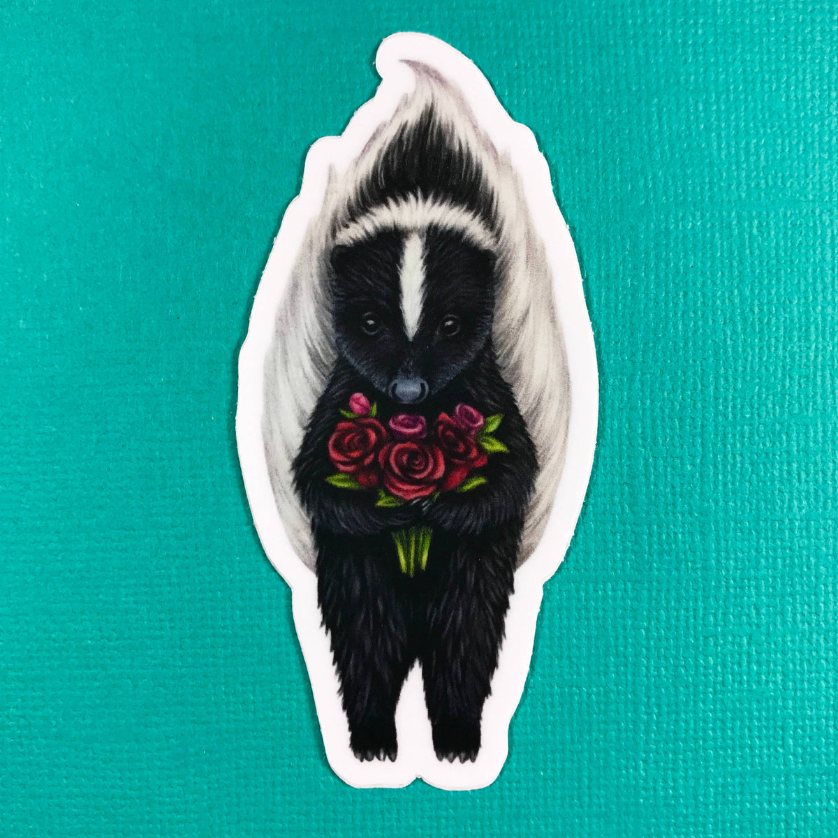 Skunk Rose Bouquet sticker – Sipsey Wilder