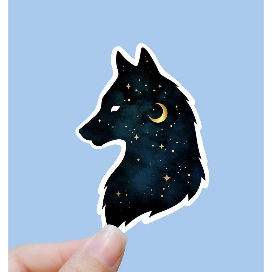 Night Wolf Vinyl Sticker – Sipsey Wilder