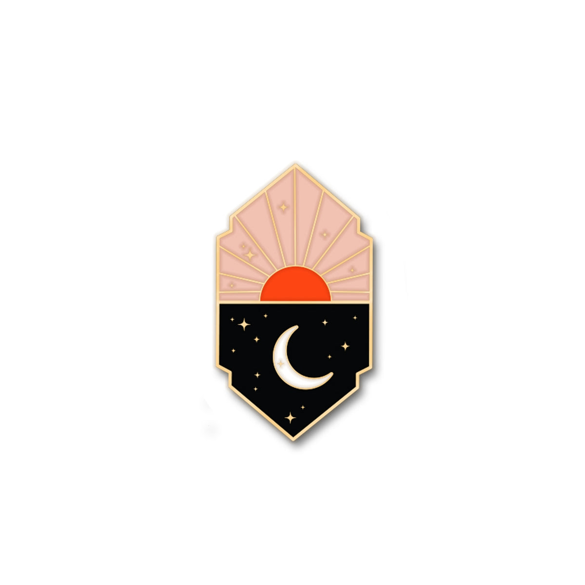 Sun & Moon Enamel Pin – Sipsey Wilder