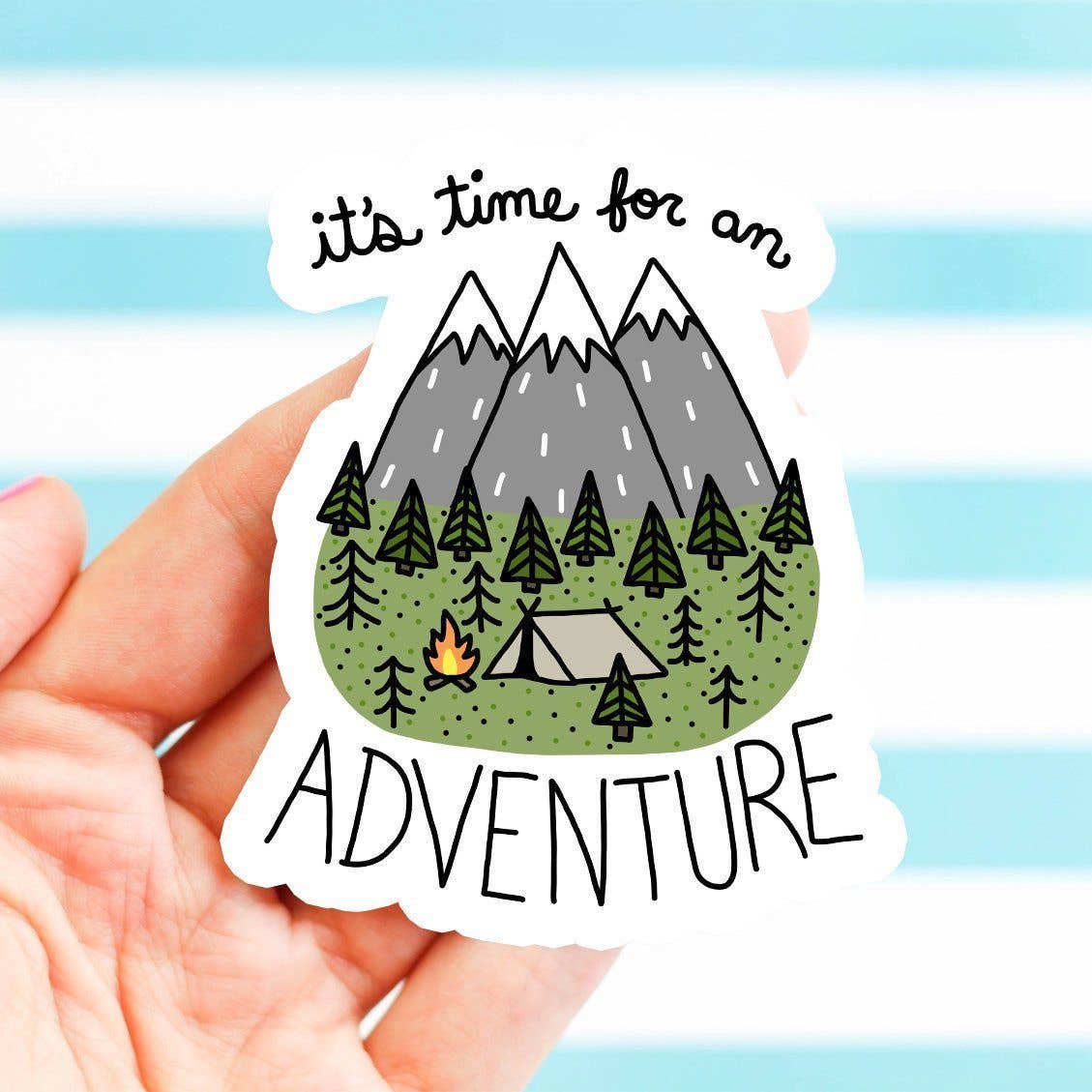 Time for Adventure Vinyl Sticker – Sipsey Wilder
