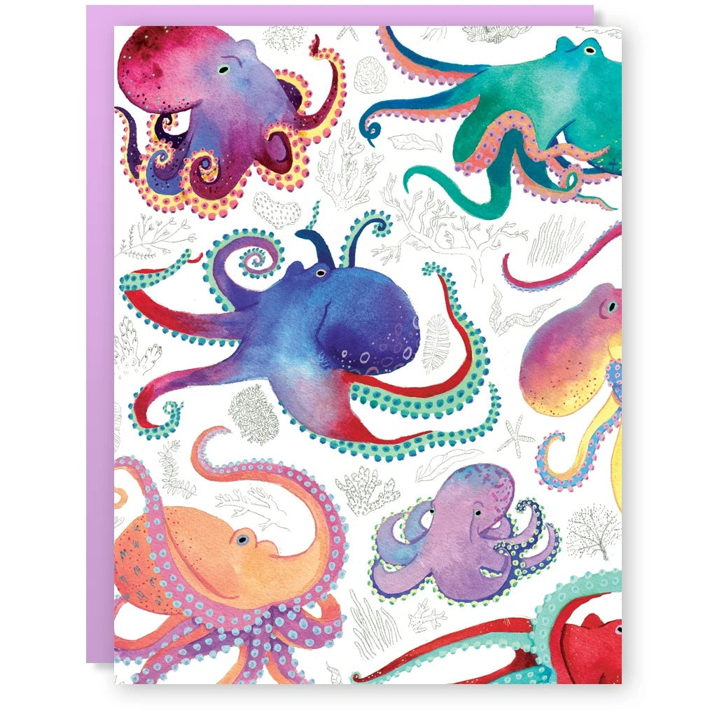 Octopus Ocean Card – Sipsey Wilder