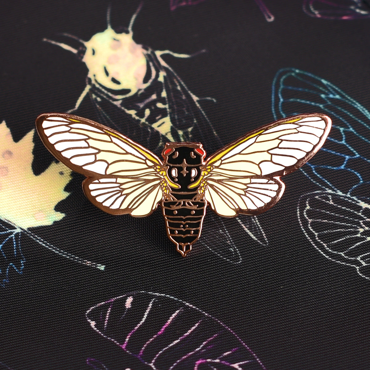 Cicada Enamel Pin – Sipsey Wilder