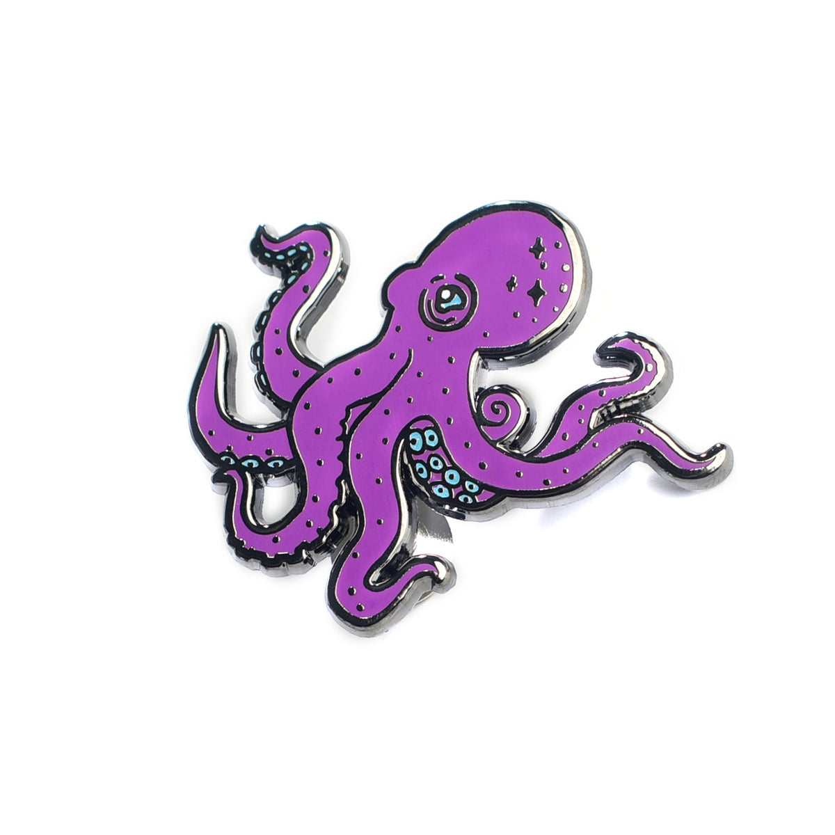 Octopus Enamel Pin – Sipsey Wilder