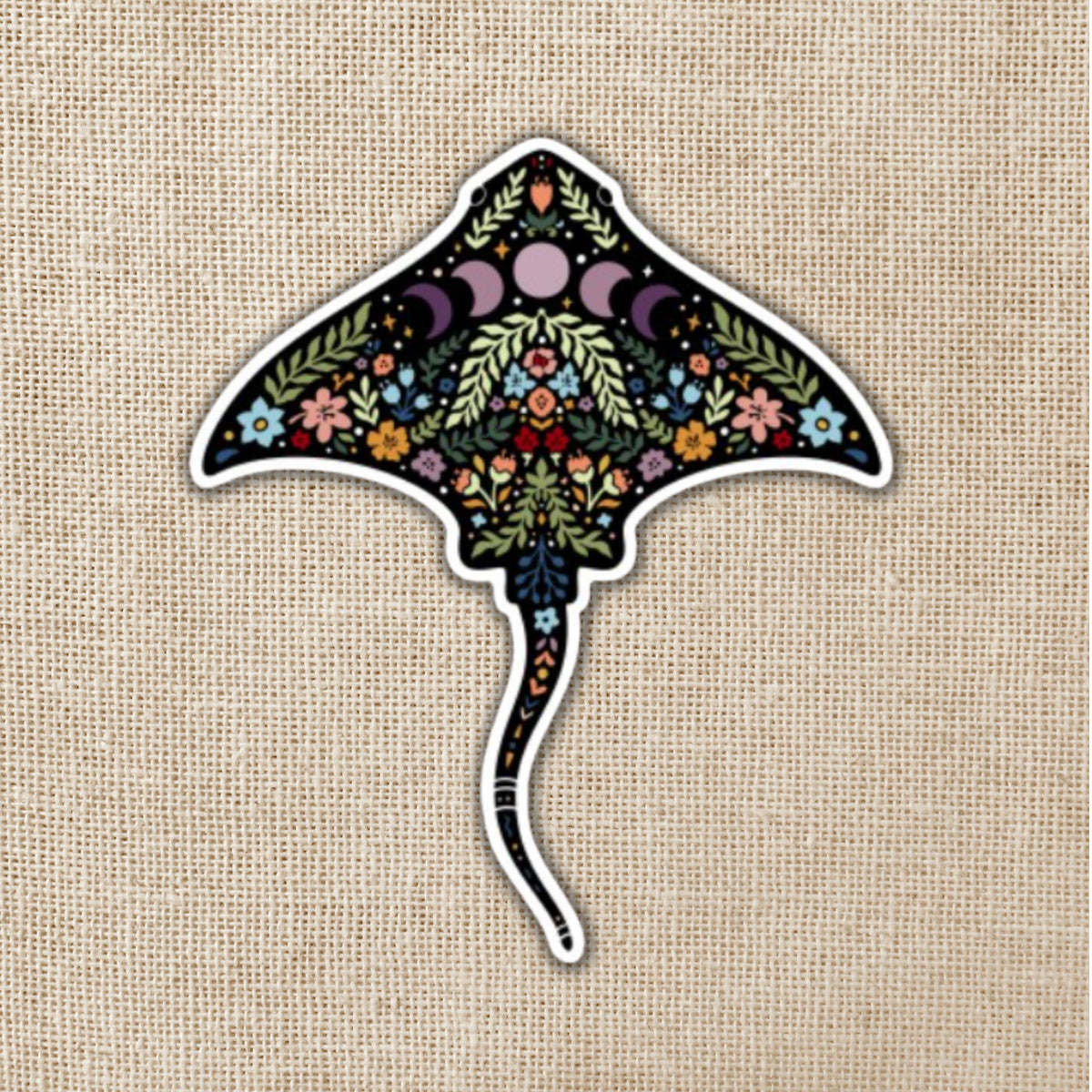 Magical Boho Stingray Vinyl Sticker – Sipsey Wilder