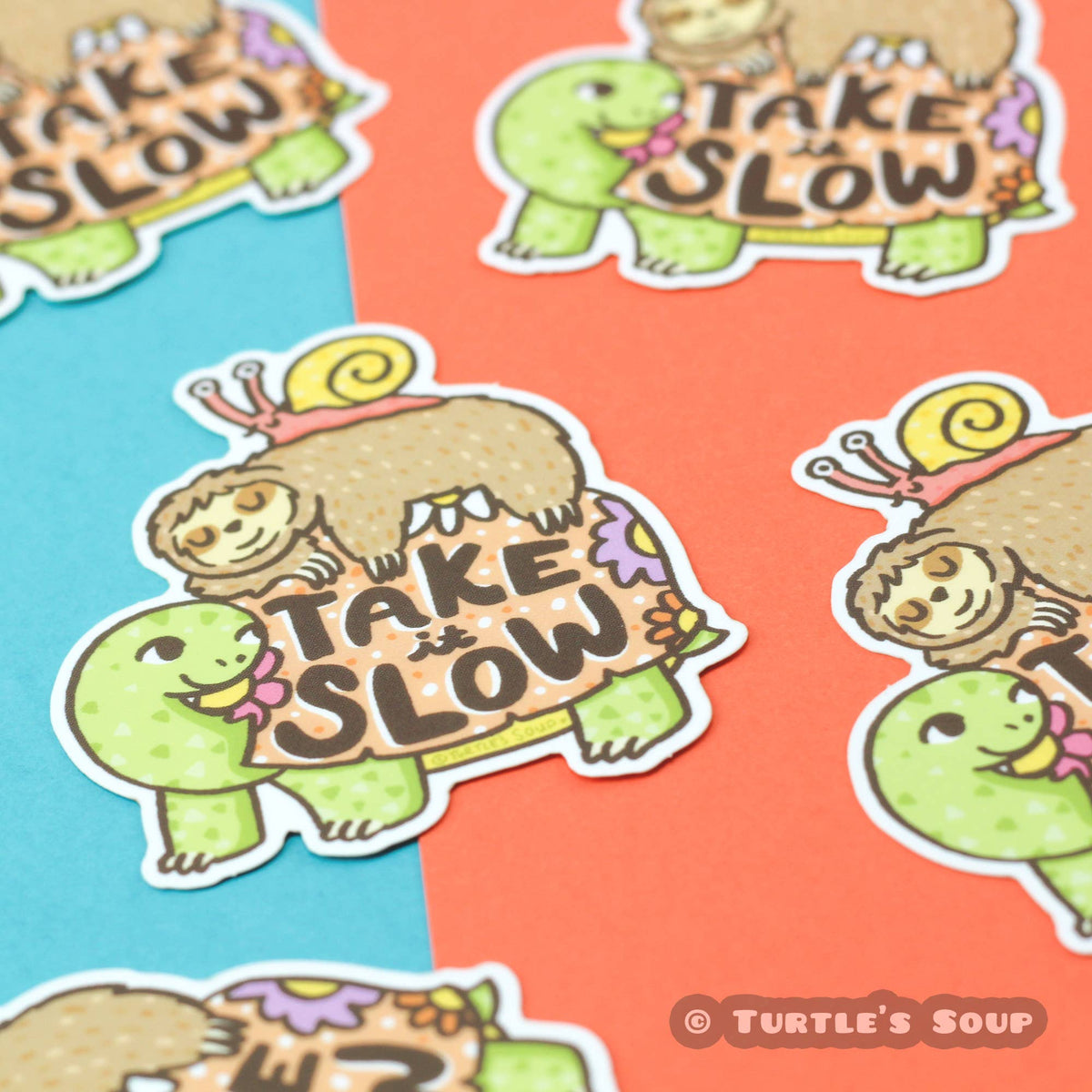 Take it Slow Vinyl Sticker – Sipsey Wilder